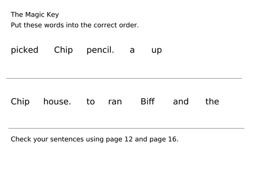 Oxford Reading Tree Accompanying Activity Sheets | Teaching Resources