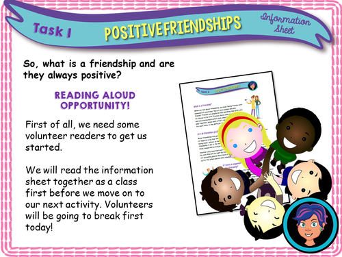 Positive Friendships PSHE Lesson | Teaching Resources