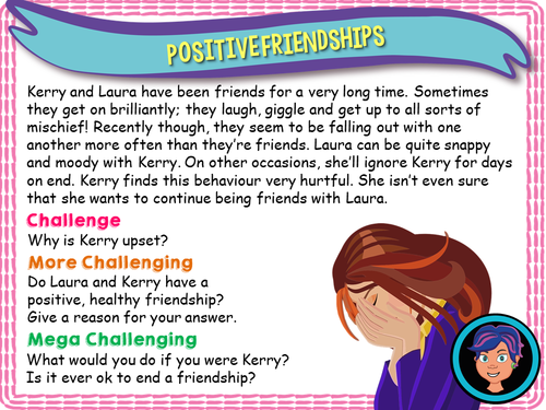 Positive Friendships PSHE Lesson | Teaching Resources