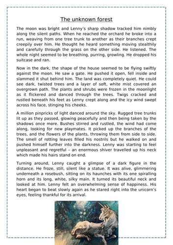 The lion and the unicorn WW2 setting descriptions WAGOLL | Teaching ...