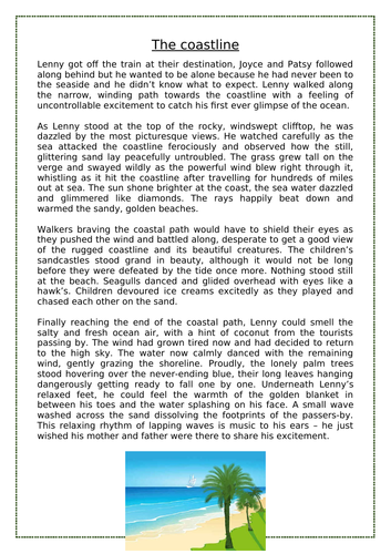 The lion and the unicorn WW2 setting descriptions WAGOLL | Teaching ...