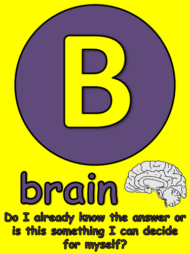 5 B's - Developing Independent Learning | Teaching Resources