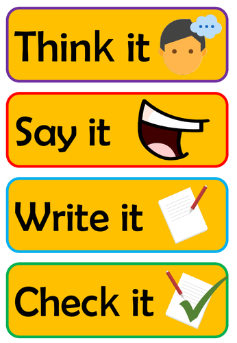 KS1 Writing Support Prompts | Teaching Resources