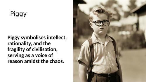 Piggy Lord of the Flies | Teaching Resources