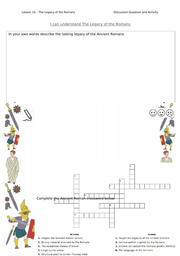 The Legacy of the Romans | Distance Learning | Audio & Comprehension ...