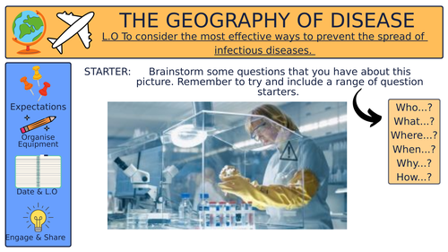 Geography of Disease Scheme of Work & Resources | Teaching Resources