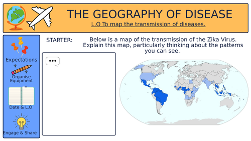 Geography of Disease Scheme of Work & Resources | Teaching Resources