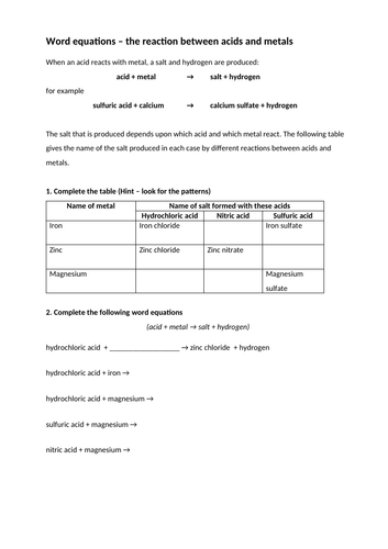 AQA GCSE Chemistry (9-1) - C5.6 Making more salts FULL LESSON ...