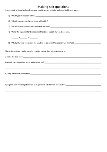 AQA GCSE Chemistry (9-1) - C5.7 Neutralisation and the pH scale FULL ...