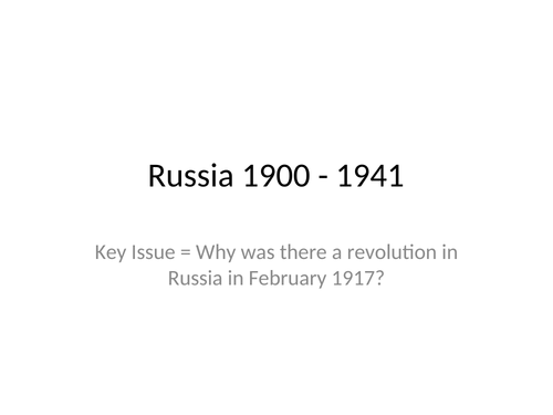 GCSE Russia Political Opposition Groups | Teaching Resources