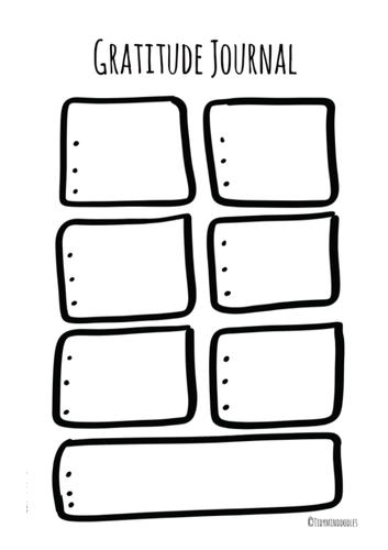 Gratitude Journal Bundle Printable worksheets, Positivity journal ...