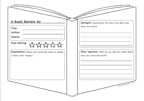 Book Review Template | Teaching Resources