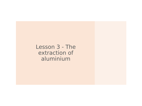 AQA GCSE Chemistry (9-1) - C6 Electrolysis ALL LESSONS | Teaching Resources