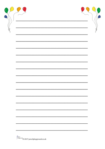 KS1 Seasonal writing paper | Teaching Resources