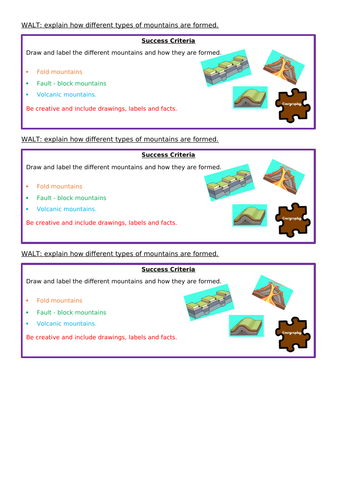 Mountains | Teaching Resources