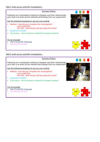 Science Light | Teaching Resources