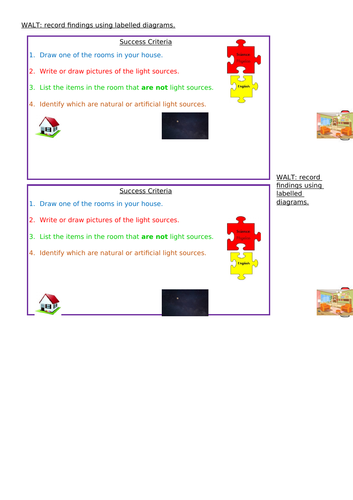 Science Light | Teaching Resources