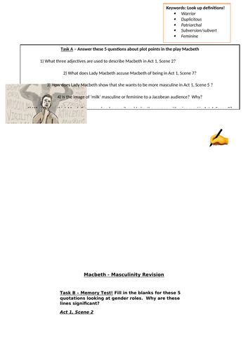 Revising Masculinity in Macbeth | Teaching Resources