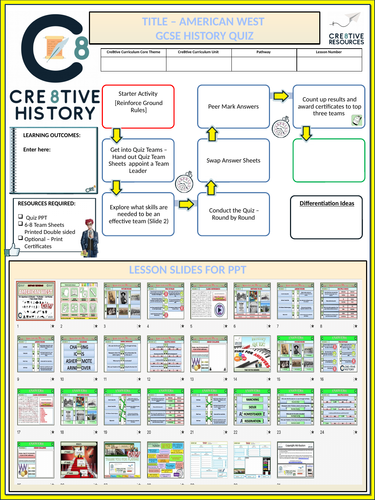 American West GCSE History Quiz | Teaching Resources