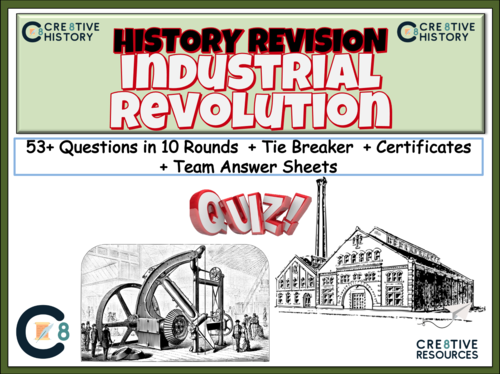 Industrial Revolution Revision Quiz | Teaching Resources