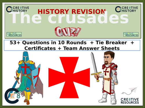 The Crusades Revision Quiz | Teaching Resources