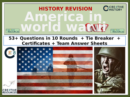 American involvement in WW2 | Teaching Resources