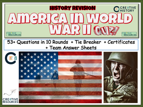 American involvement in WW2 | Teaching Resources