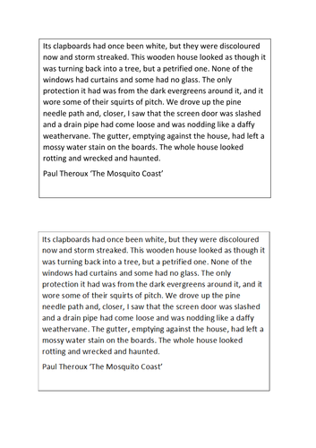 CCEA English Language GCSE Unit 4: Creative Writing Teaching Unit ... CCEA English Language GCSE Unit 4: Creative Writing Teaching Unit ...