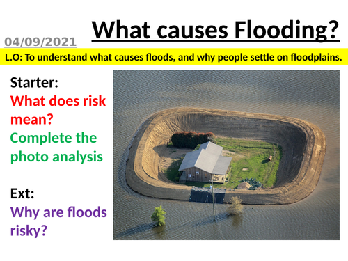 Water Worlds - What causes flooding? | Teaching Resources