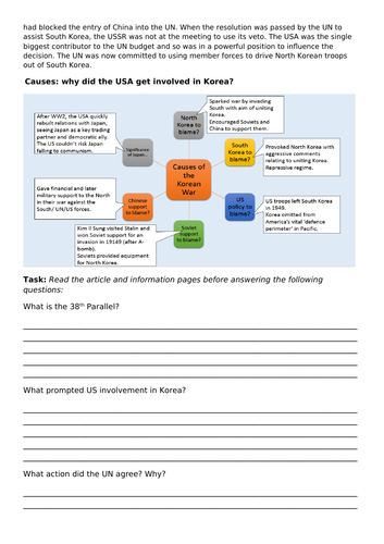 AQA 2Q Truman & Foreign Policy: The USA as a Superpower (Series of 6 ...