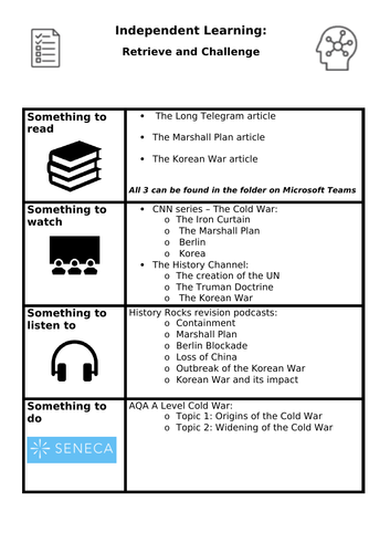 AQA 2Q Truman & Foreign Policy: The USA as a Superpower (Series of 6 ...