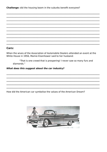 AQA 2 Eisenhower: Tranquility and Crisis, 1952-1960 (Series of 6 ...