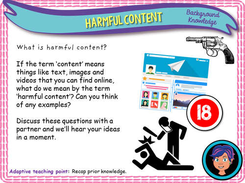 Harmful content and contact | Teaching Resources