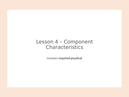 AQA GCSE Physics (9-1) - P4 Electrical circuits ALL LESSONS | Teaching ... AQA GCSE Physics (9-1) - P4 Electrical circuits ALL LESSONS | Teaching ...