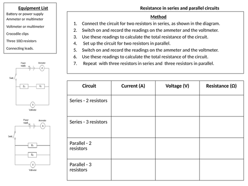 AQA GCSE Physics (9-1) - P4.5 Series Circuits FULL LESSON | Teaching ...