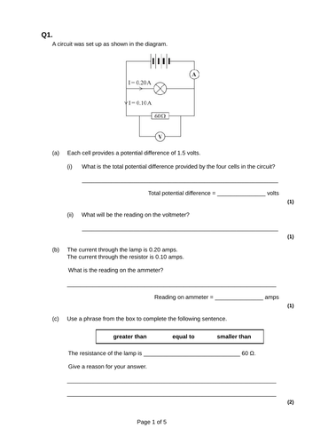 AQA GCSE Physics (9-1) - P4.6 Parallel Circuits FULL LESSON | Teaching ...