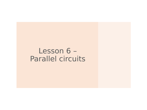 AQA GCSE Physics (9-1) - P4 Electrical circuits ALL LESSONS | Teaching ...