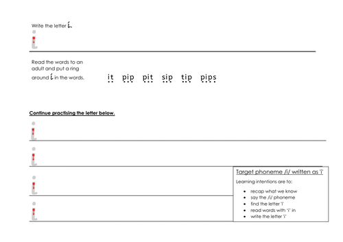 Phase 2 - Phonics Activity Sheets | Teaching Resources