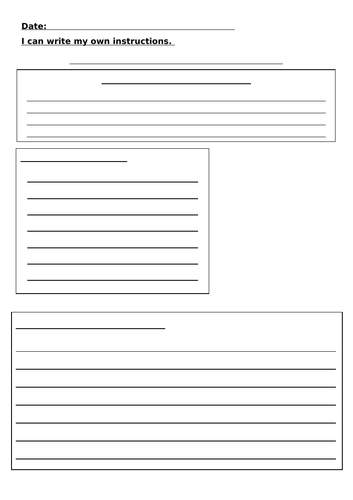 Jack and the Beanstalk themed instruction writing unit | Teaching Resources