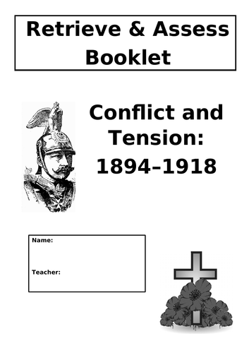 AQA Conflict and Tension: First World War 1894-1918 - Revision 35 Page ...