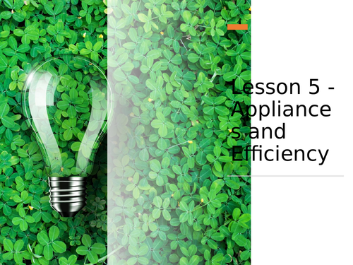AQA GCSE Physics (9-1) - P5.5 Appliances and efficiency FULL LESSON ...