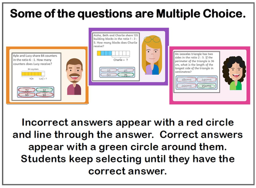 Ratio- Differentiated Boom Cards | Teaching Resources
