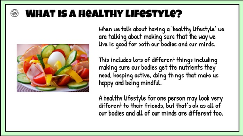 Assembly - Healthy Lifestyles | Teaching Resources