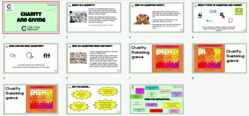 Assembly Charity and Giving | Teaching Resources