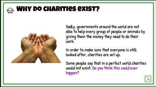 Assembly Charity and Giving | Teaching Resources