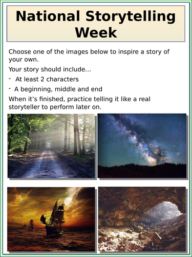 National Story Telling Week | Teaching Resources