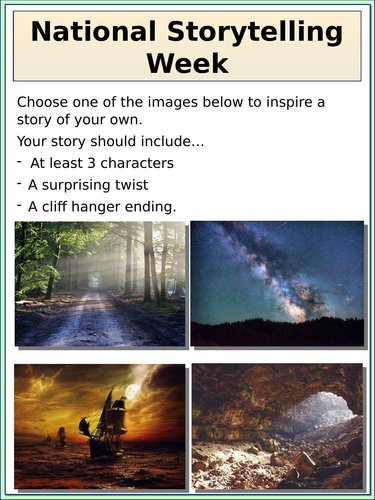 National Story Telling Week | Teaching Resources