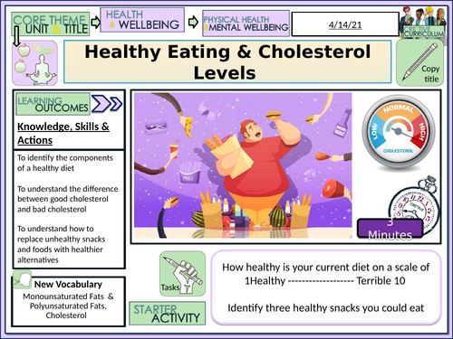Healthy Lifestyles and Keeping Fit | Teaching Resources