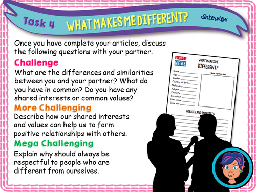 Respecting Differences | Teaching Resources