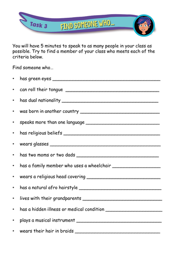 Respecting Differences | Teaching Resources